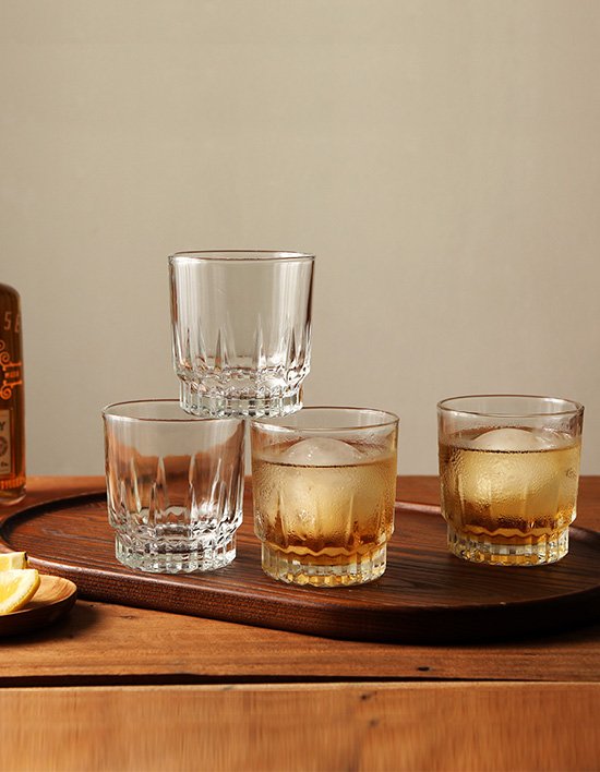 [삼호유리] 럭키글라스 스텔라 유리컵 (285ml X 4입) (단일상품) - 마켓컬리